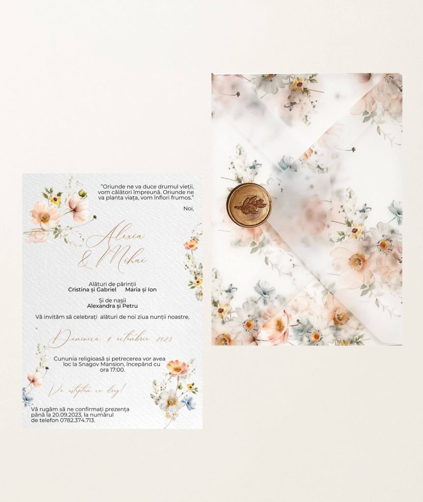 Diaphan Stationery - Papetărie pentru Evenimente