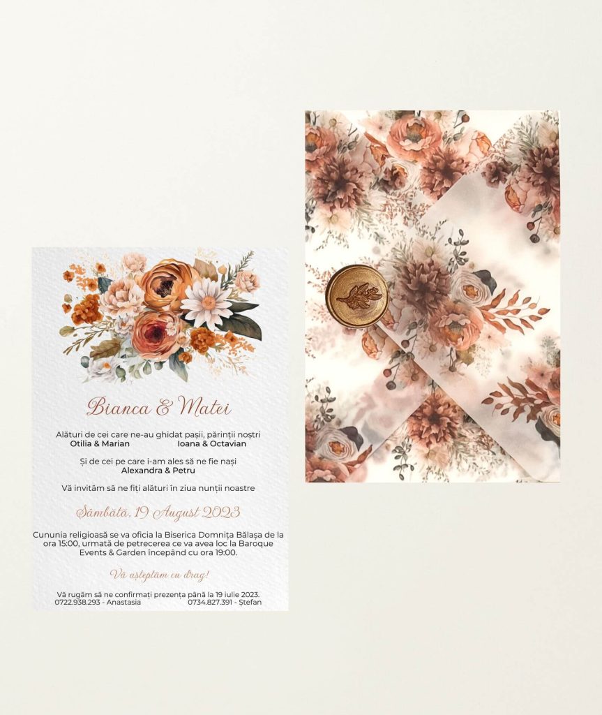 Diaphan Stationery - Papetărie pentru Evenimente